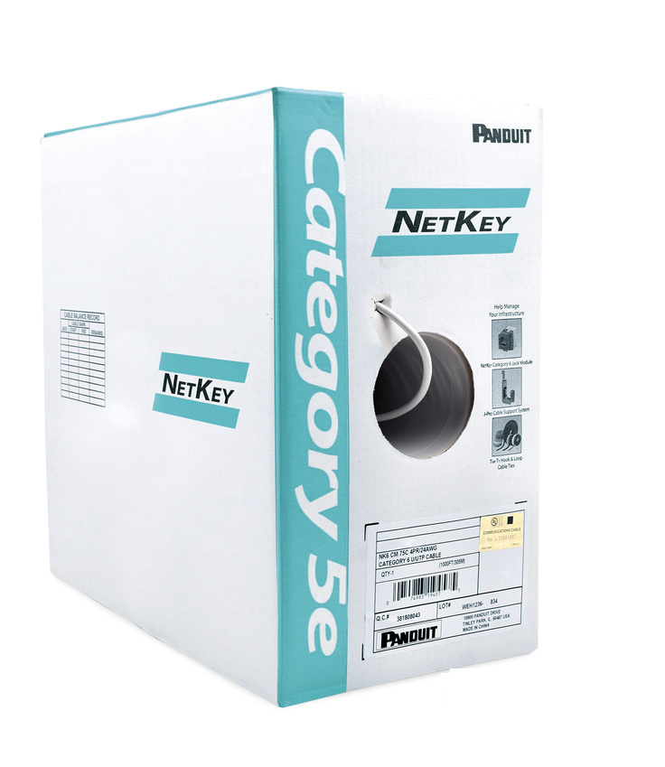 Compra Panduit Cable Ethernet Cat5e UTP 305m NUC5C04IG-CE | Cyberpuerta.mx