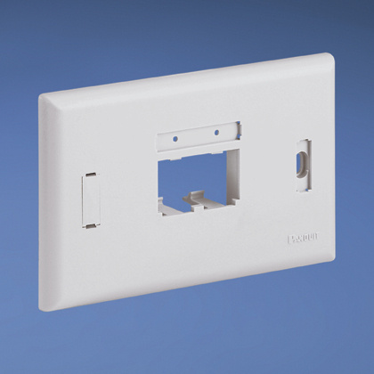 Compra Panduit Placa para Pared 2 Puertos Mini-Com, Marfil, UICFPH2EI ...