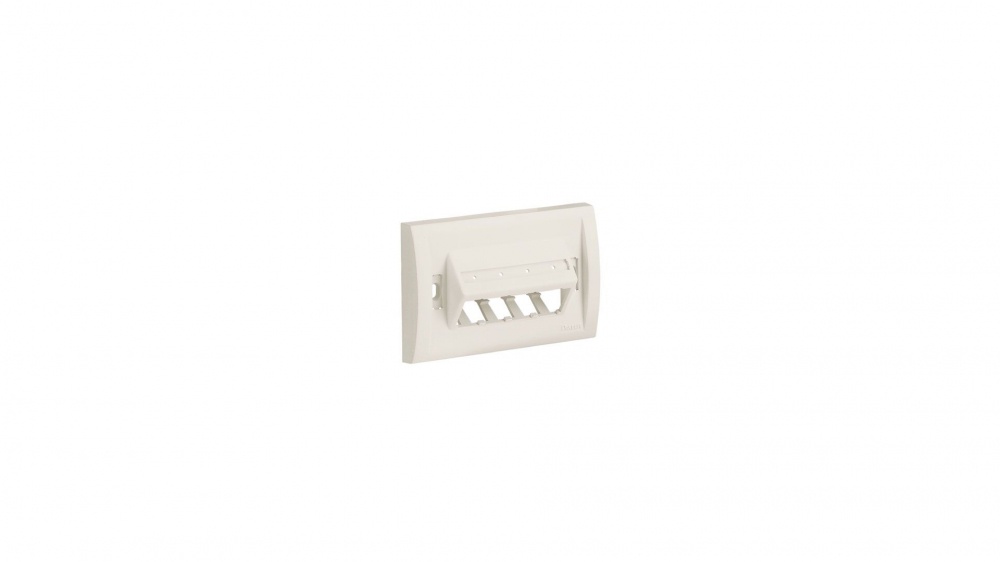 Panduit Placa de Pared Horizontal Ultimate ID, 4 Puertos, Blanco ...