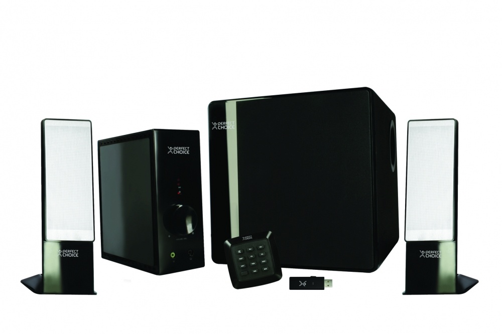 Compra Perfect Choice Bocinas con Subwoofer Tech-1500 2.1 54W RMS PC ...