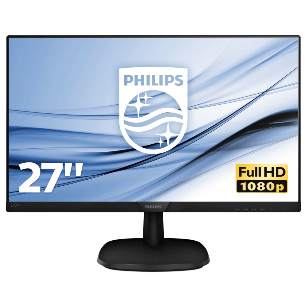 Compra Monitor Phillips V-Line LED 27" Full HD HDMI Negro 273V7QJAB ...