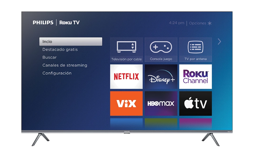 Compra Philips Smart TV QLED 55" 4K UHD | Cyberpuerta.mx
