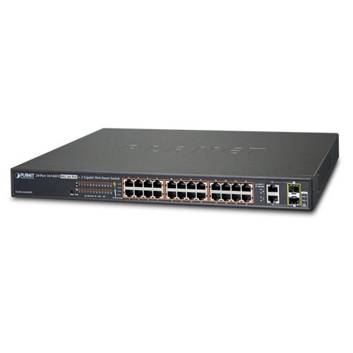 Compra Switch Planet Gigabit Ethernet, 26 Puertos, Administrable, FGSW ...