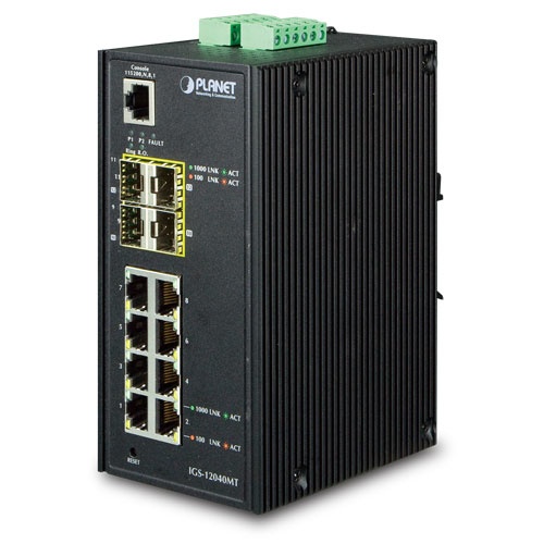 Compra Switch Planet Gigabit Ethernet Planet 8 Puertos IGS-12040MT ...