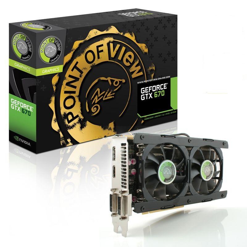 Compra Point of View NVIDIA GeForce GTX 670, 2GB, VGA-670-A1-2048-1 ...