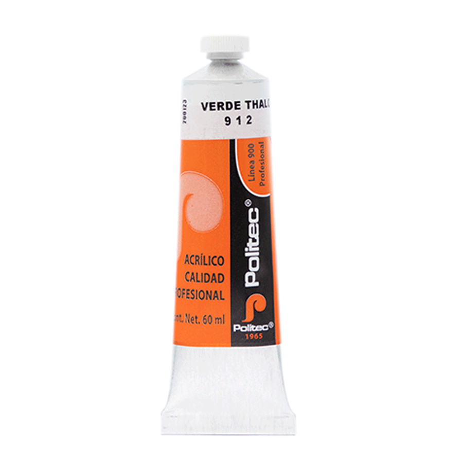 Politec Pintura Acrílica p/ Arte 60ml Verde Thalo, 75011391175 | Cyberpuerta.mx