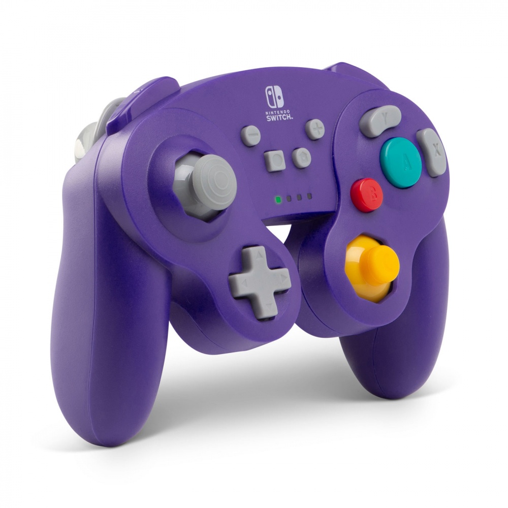 Compra PowerA Control Inalámbrico Game Cube Style, Morado, 1507452-01 ...