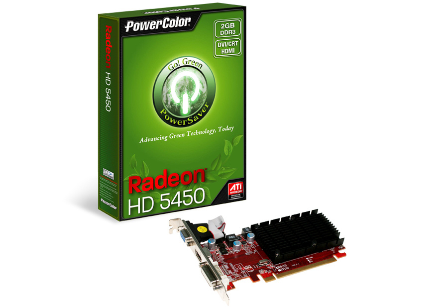Compra Tarjeta de Video PowerColor AMD Radeon HD 5450 Go! Green 2GB ...