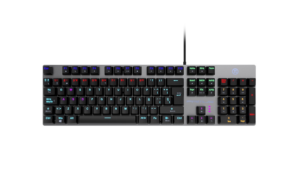 Compra Teclado Gamer Primus Ballista 90T Switch Primus Red, PKS-091S ...