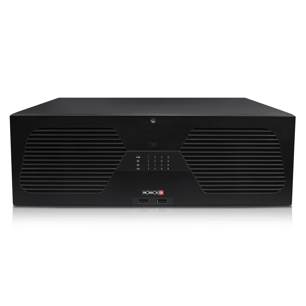 Provision-ISR NVR 128 Canales NVR8-128RT(3U) para 2 Discos Duros, máx ...