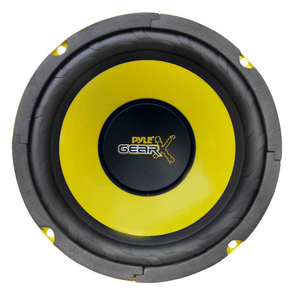 Compra Pyle Woofer, 300W, 6.5", Negro/Amarillo, PLG64 | Cyberpuerta.mx