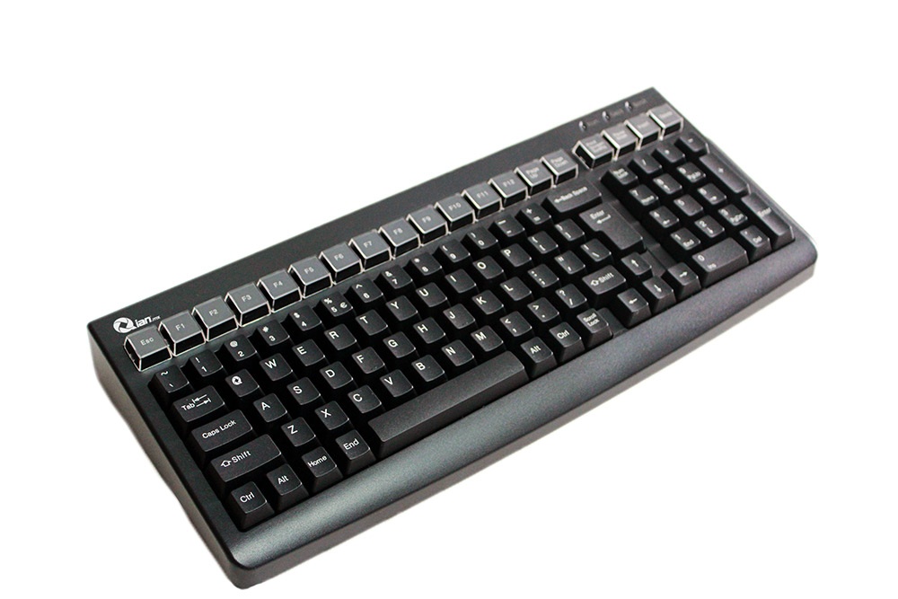 Compra Teclado POS Qian QPA1702, Alámbrico, PS/2, Negro (Español ...