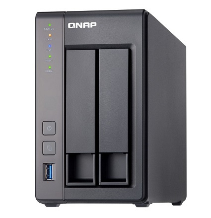 Compra QNAP TS-251+ NAS de 2 Bahías, Intel Celeron SATA III TS-251+-8G-US | Cyberpuerta.mx