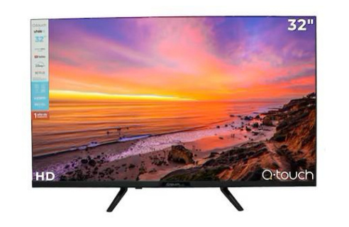 Compra Qtouch 32" Smart TV LED HD QT32W24/32 | Cyberpuerta.mx