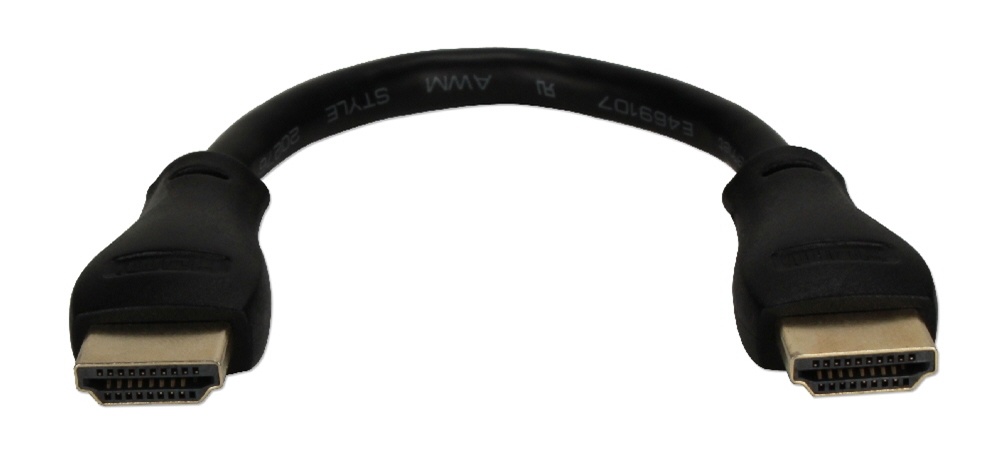 QVS Cable HDMI de Alta Velocidad c/Ethernet HDMI Macho 30cm HDG-1F ...