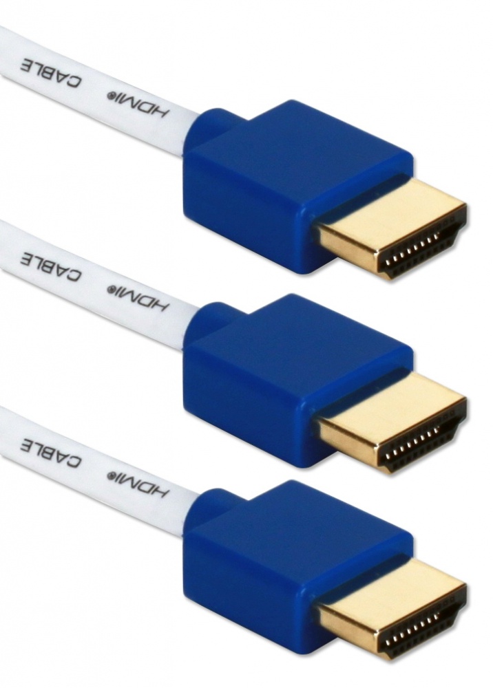 QVS Cable HDMI de Alta Velocidad con Ethernet HDMI Macho - HDMI Macho ...