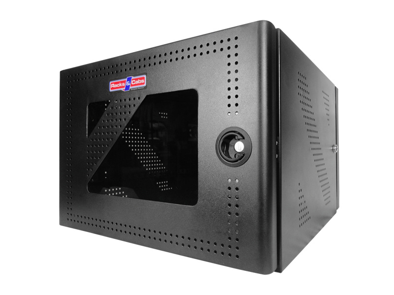 Compra Racks & Cabs Gabinete para Pared, U, máx. Kg, Negro ...