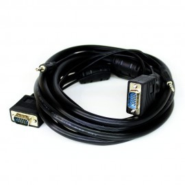 Redleaf Cable VGA (D-Sub) Macho - VGA (D-Sub) Macho, 15 Metros, Negro ...