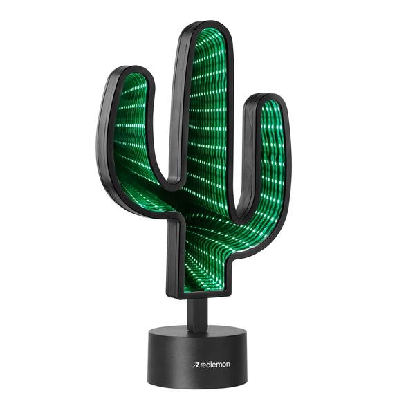 Compra Redlemon Lámpara LED Infinity 3D Cactus 80256-CC | Cyberpuerta.mx