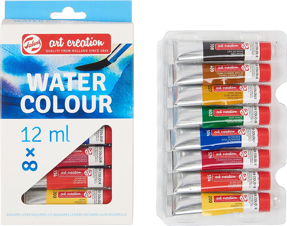 Compra Royal Talens Set de Pinturas Acuarelas Art Creation 8 color ...