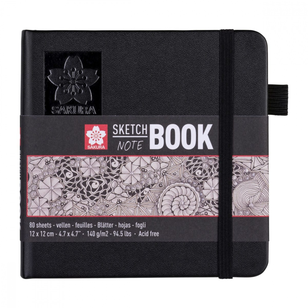 Compra Sakura Cuaderno Sketch Note Book, 12 x 12cm, 80 Hojas ...