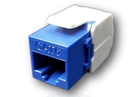 Compra SBE Tech Jack de Red Cat6, RJ-45, Azul SBE-JACKC6S-BL ...