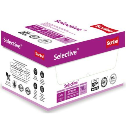 Compra Scribe Papel 70g/m2 5000 Hojas Carta Blanco SC-5399 | Cyberpuerta.mx