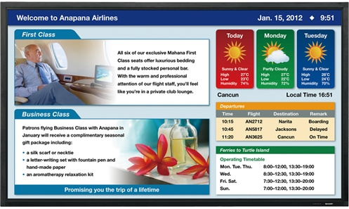 Compra Sharp PN-E802 Pantalla LED 80" FHD Negro | Cyberpuerta.mx