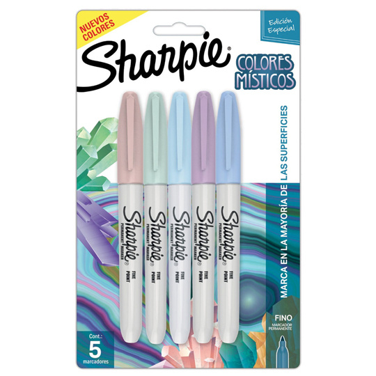 Compra Sharpie Marcador Permanente Místicos Punto Fino, 2155612 ...