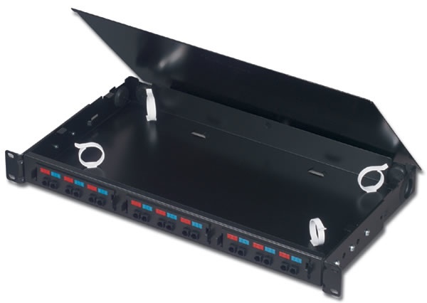 Compra Siemon Panel Conexión Fibra Rack 19" 1U 3 Placas, FCP3-RACK ...