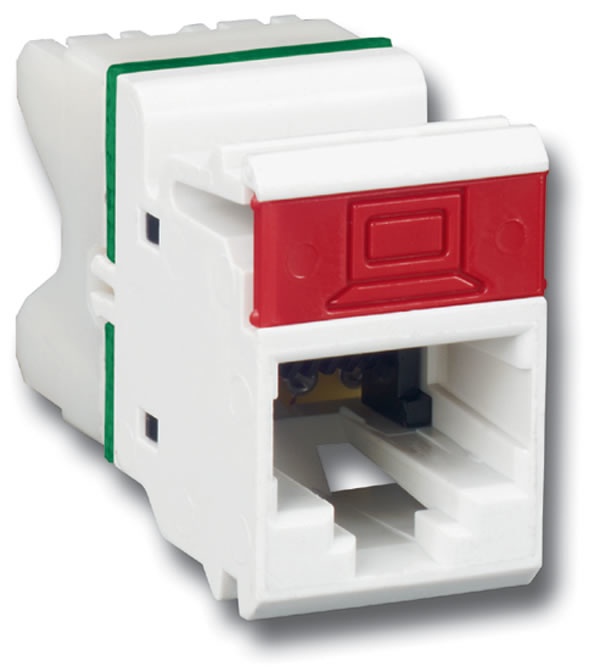 Compra Siemon Jack de Red Cat6 UTP MAX, RJ-45, Blanco, MX6-F02 ...