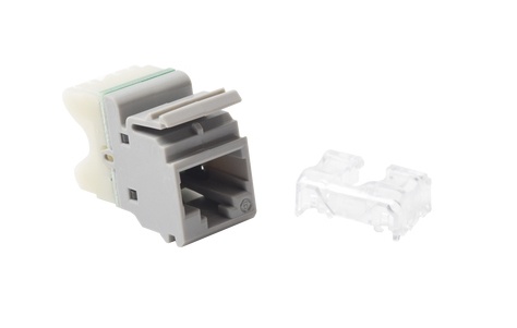 Compra Siemon Jack de Red Cat6 UTP MAX, RJ-45, Gris/Blanco, MX6-F04 ...