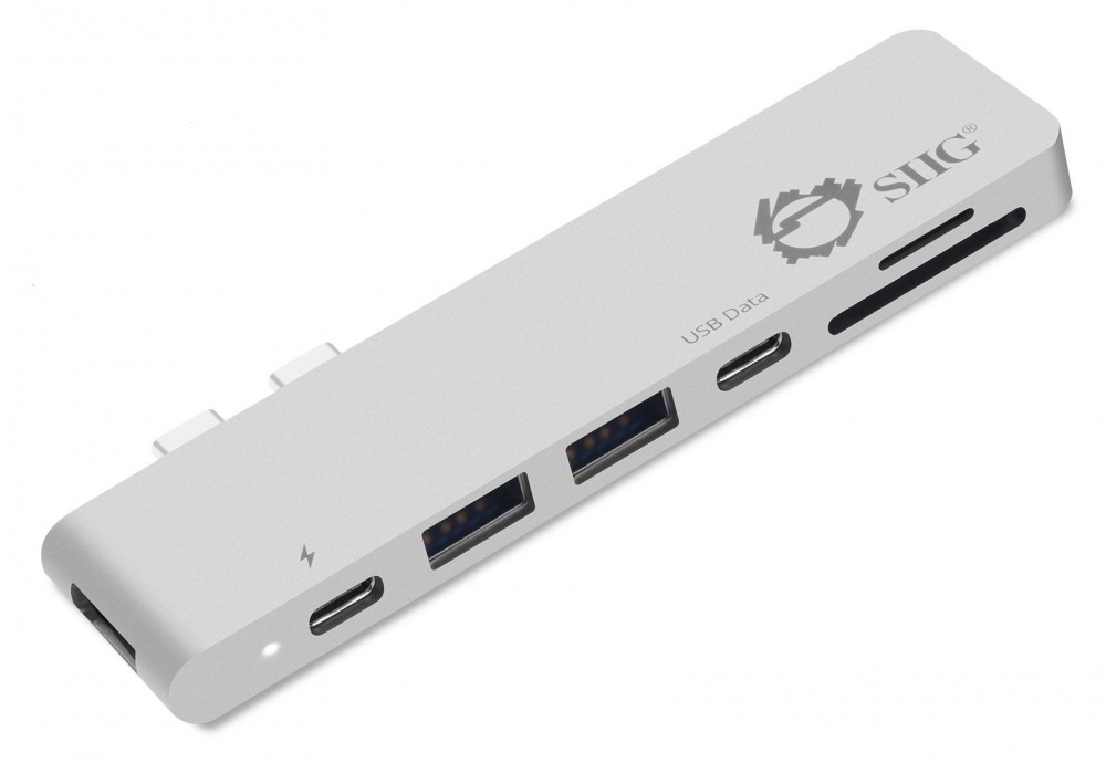 Compra SIIG Hub 2x USB C - 1x USB C/1x USB 3.1/1x HDMI/2x USB A JU ...