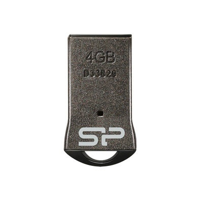 Compra Memoria USB Silicon Power T01, 4GB, USB 2.0, Negro SP004GBUF2T01V1K | Cyberpuerta.mx
