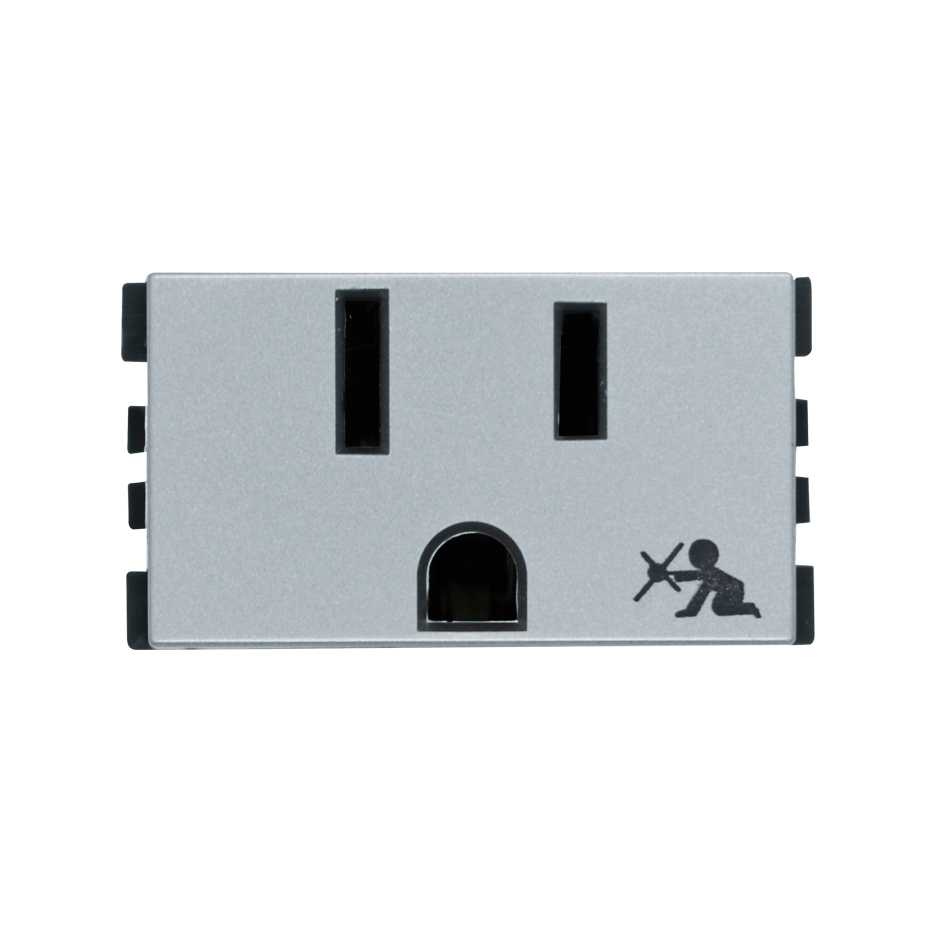 Compra Simon Tomacorriente 25422-33, 1 Enchufe, 127V, 15A, Blanco, 25422-33 | Cyberpuerta.mx