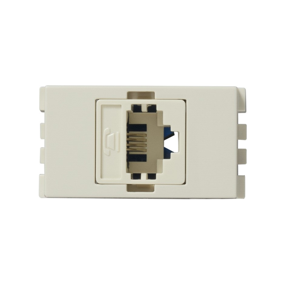 Compra Simon Toma Informática 25482-31, 1 Puerto Cat6, Marfil, 25482-31 ...