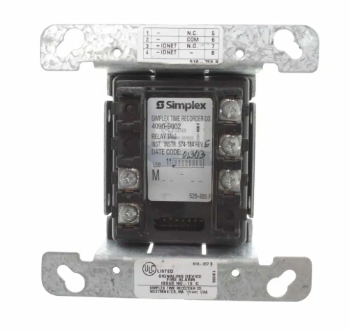 Compra Simplex Módulo Relevador Alámbrico 24V 4090-9002 | Cyberpuerta.mx