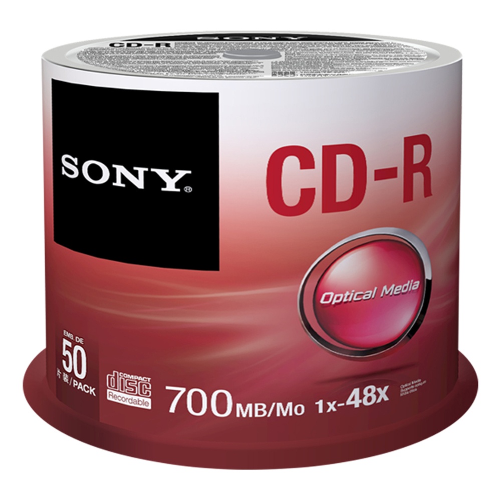 Compra Sony Torre de Discos Virgenes para CD, CD-R, 48x, 50 Discos ...