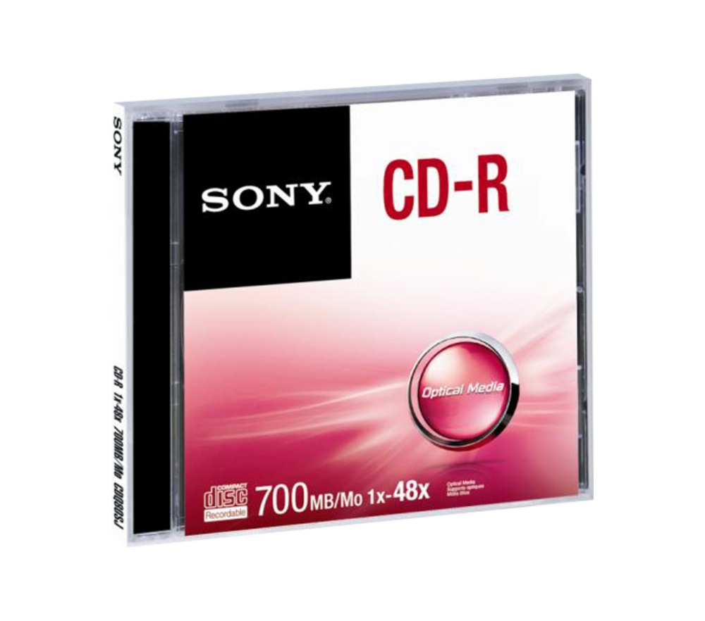 Sony Disco Virgen para CD, CD-R, 48x, 1 Disco (CDQ80SJ) | Cyberpuerta.mx