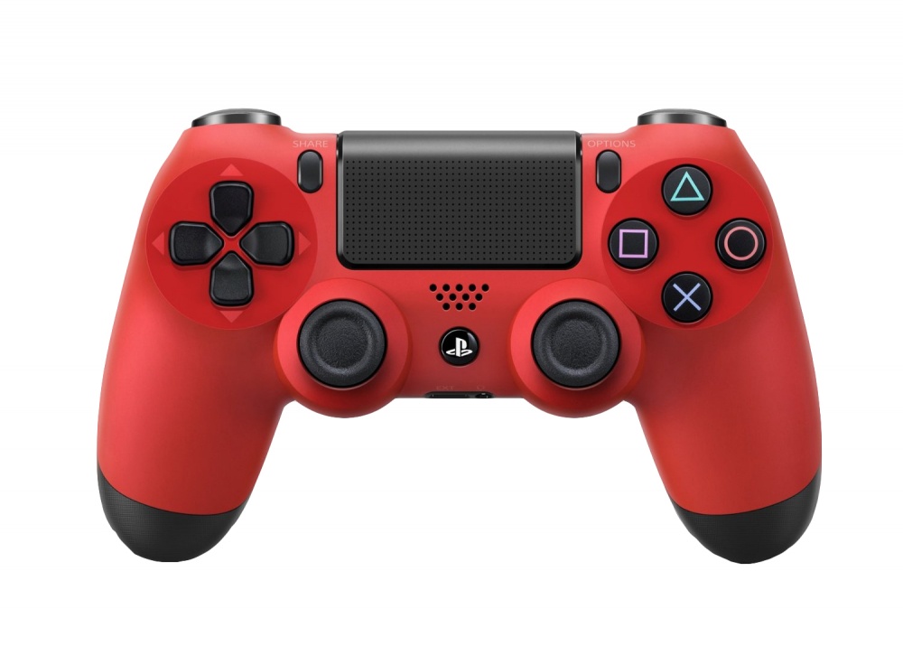 Sony Gamepad DualShock 4 Rojo para PlayStation 4 CUHZCT2U/ROJO ...