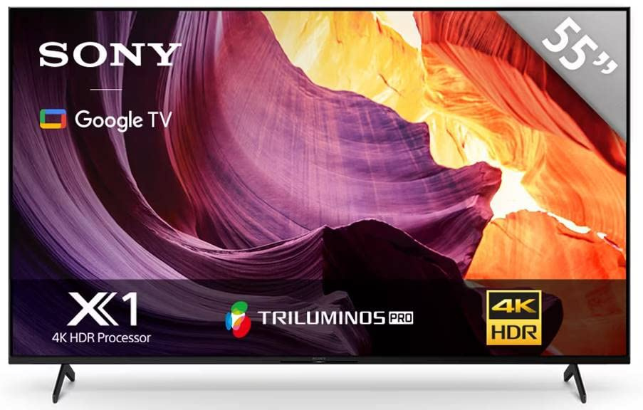 Compra Sony KD-55X80K TV 4K UHD Negro KD-55X80K | Cyberpuerta.mx
