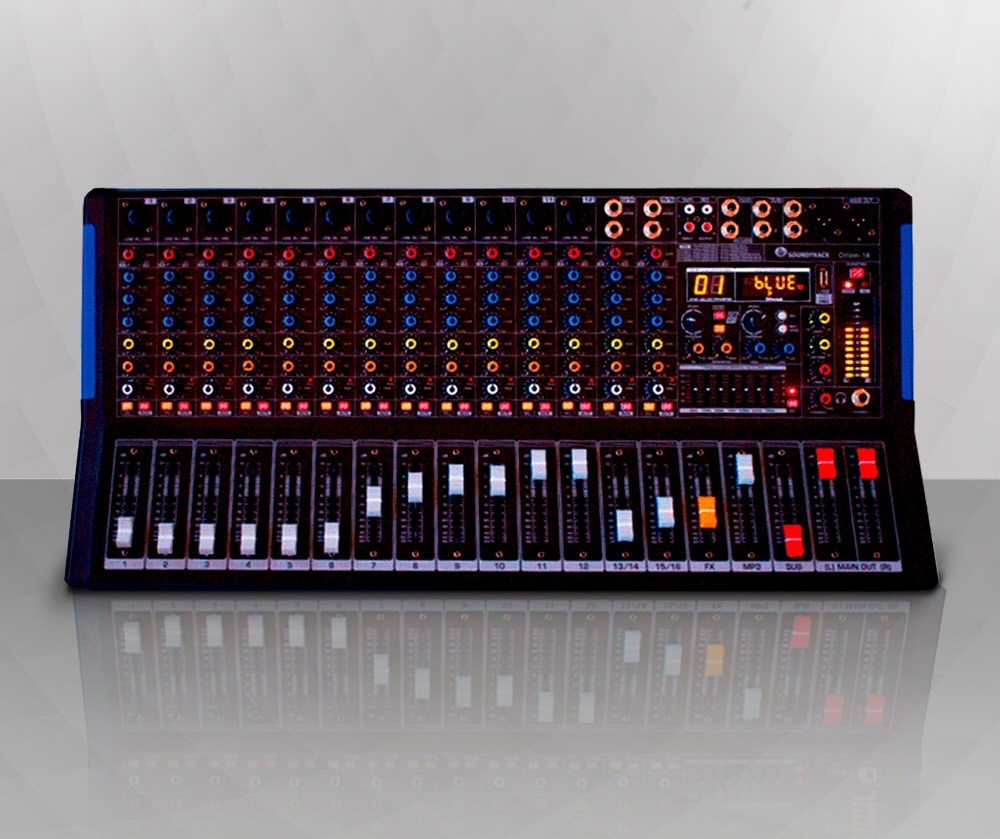 Compra Soundtrack Mezcladora Digital ORION, 16 Canales, USB, 35W, ORION ...