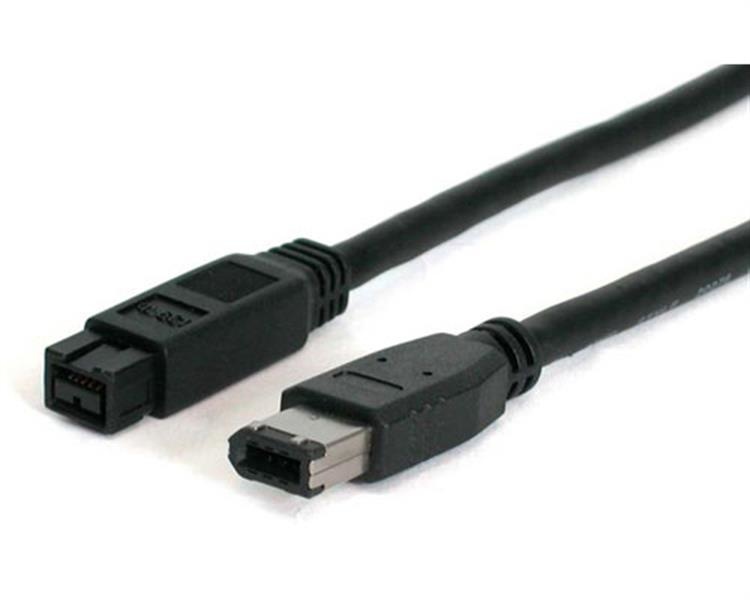 Compra StarTech.com Cable FireWire 800 - FireWire 400 1.8m Negro 1394 ...