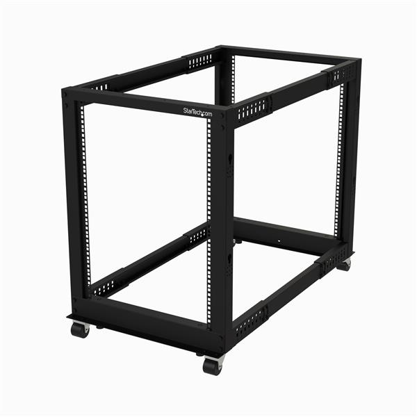 Compra StarTech.com Rack Abierto 4 Postes 15U 544 kg Negro | Cyberpuerta.mx