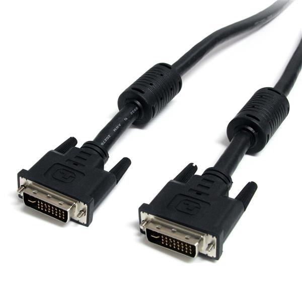 Compra StarTech.com Cable DVI-I Macho - DVI-I Macho, 1.8m Negro DVIIDMM6 | Cyberpuerta.mx
