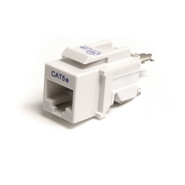 StarTech.com Jack de Red Cat5e Tipo Keystone, RJ-45, Blanco ...