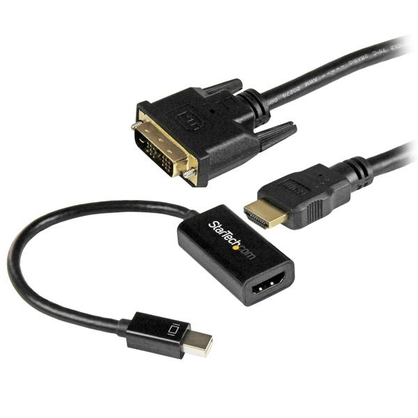 Compra StarTech.com Kit de Conectividad Mini DisplayPort - DVI, MDPHDDVIKIT | Cyberpuerta.mx