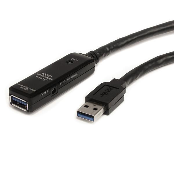Compra StarTech.com Cable USB Macho - USB Hembra 5m Negro USB3AAEXT5M ...