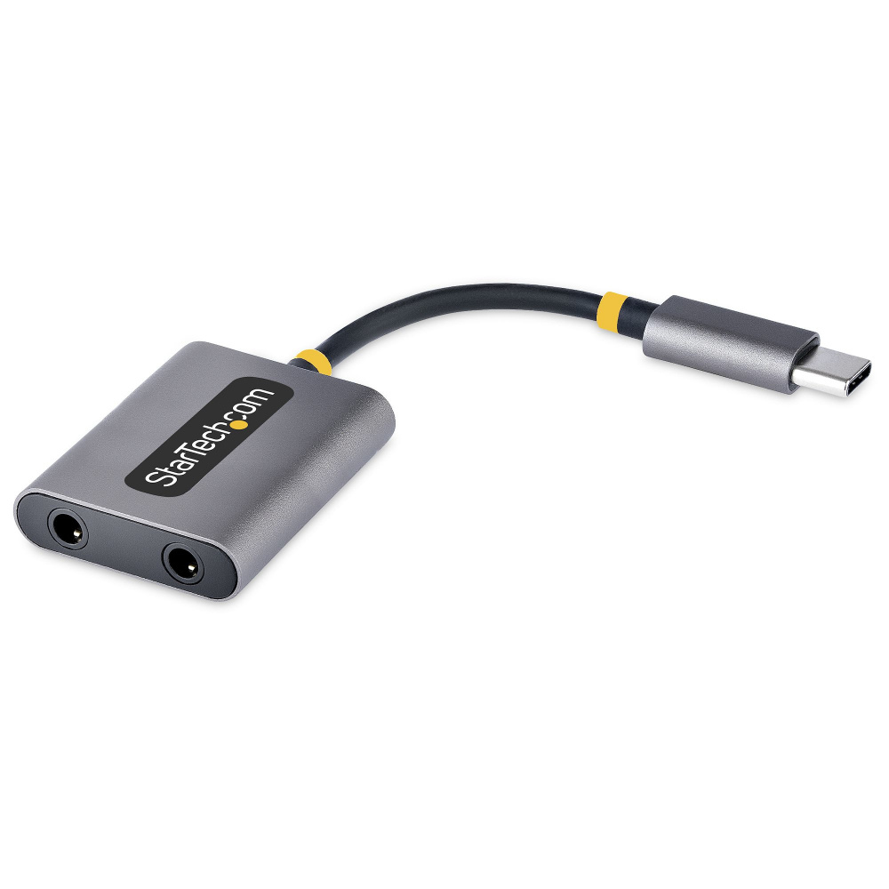 Compra StarTech.com Splitter Divisor USB-C - 2x 3.5mm USBC-AUDIO ...