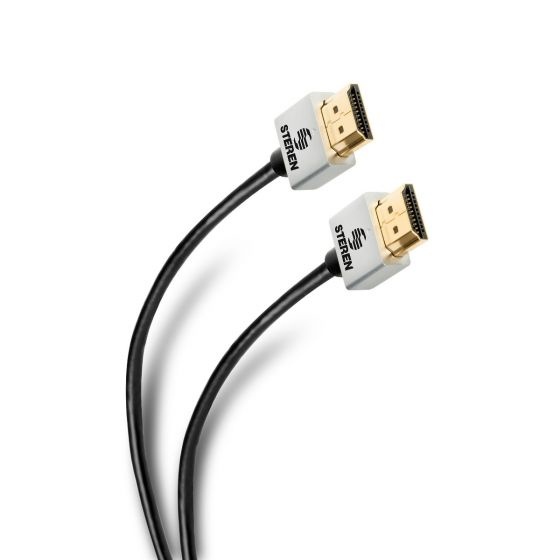 Compra Steren Cable Ultra Delgado HDMI Macho - HDMI Macho, 1.8m, 295-806 | Cyberpuerta.mx